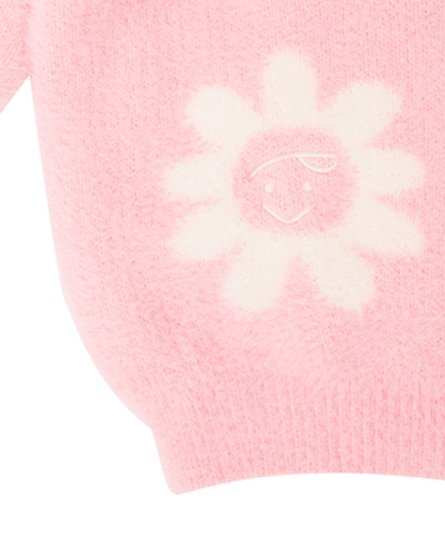 PIV'VEE Daisy Garden Sweater - Bubble Pink – Sokim Mode